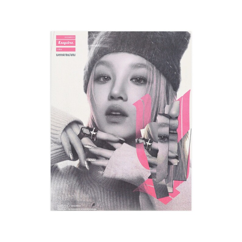 Yuqi GI-DLE Aesthetic Minimalistic Kpop Satin Poster - Etsy