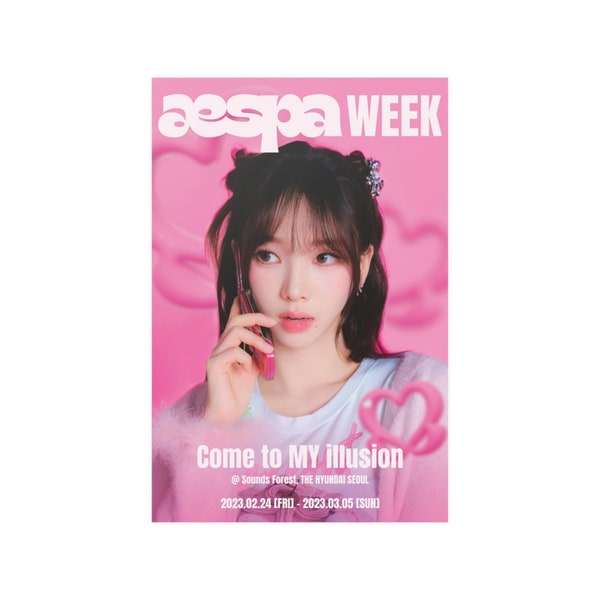 Aespa Karina Poster - Etsy