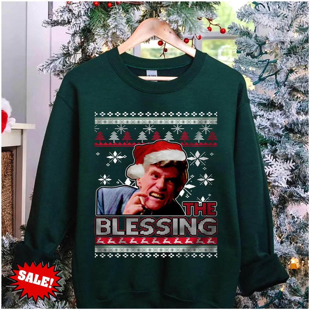 Uncle Lewis the Blessing Ugly Christmas Sweater Uncle Lewis - Etsy