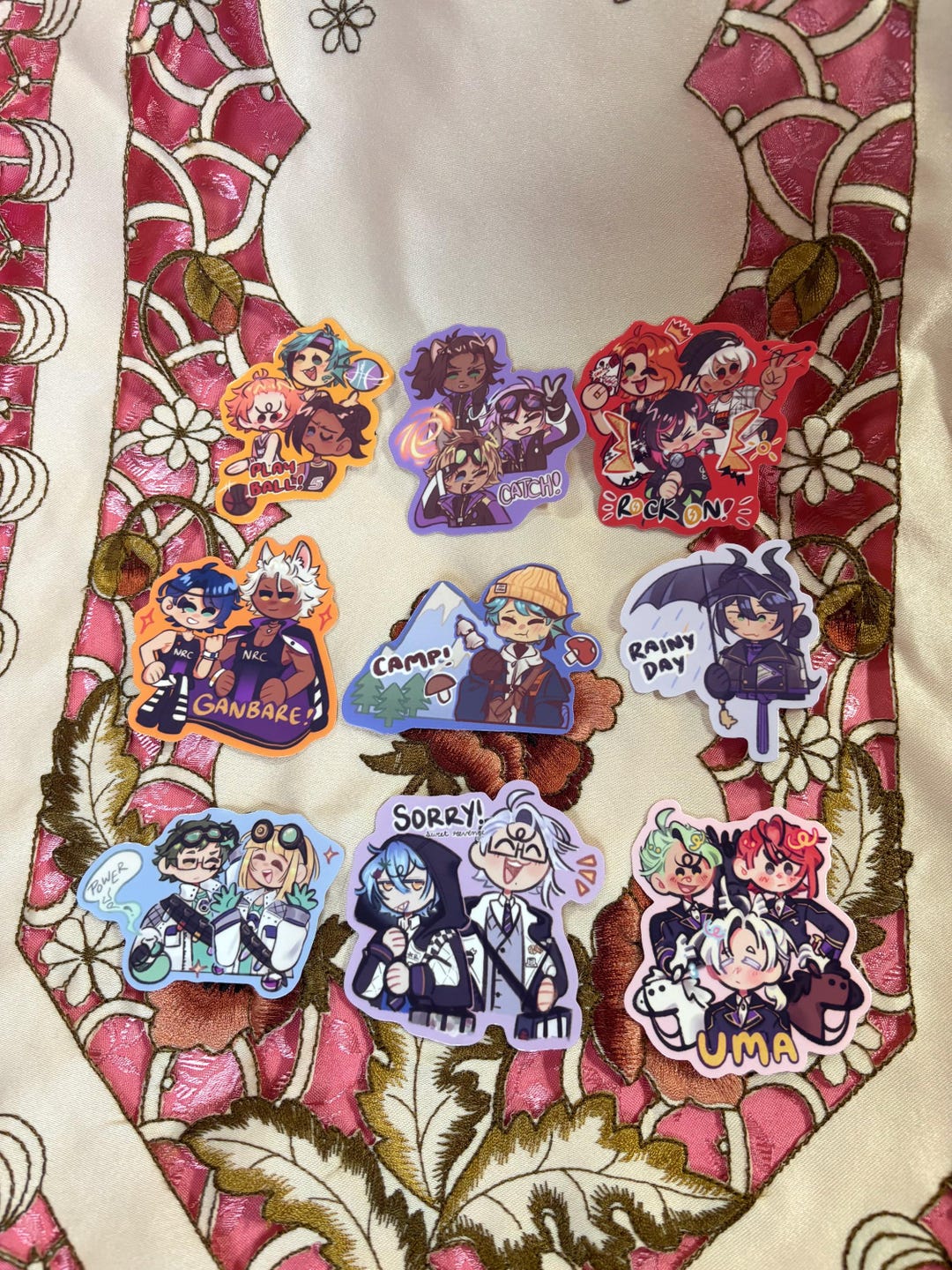 Twisted Wonderland Club Stickers - Etsy