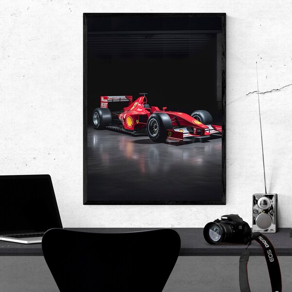 Ferrari F2004 Poster - Etsy