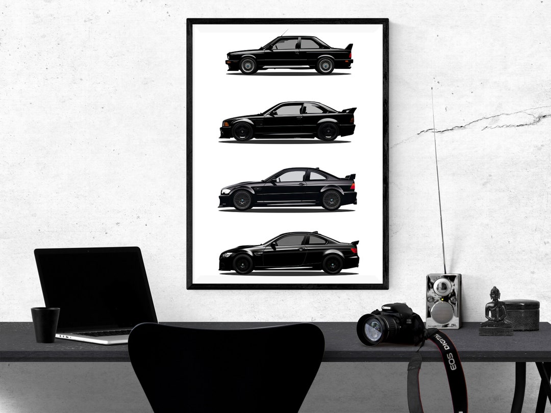 BMW M3 Evolution Poster - Etsy
