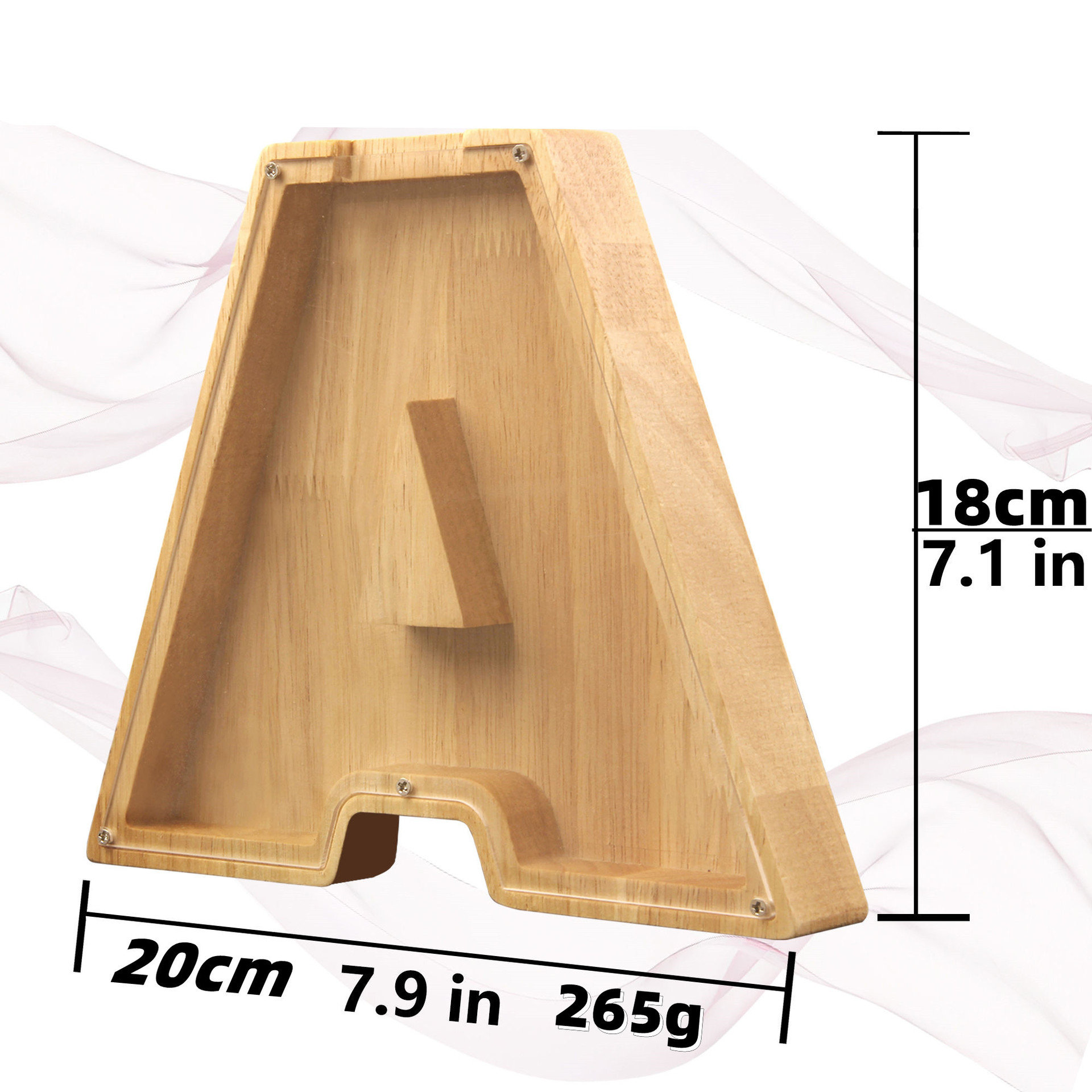 26 Letters Personalized Coin Bank Kids Letter Bank Laser Custom Name ...