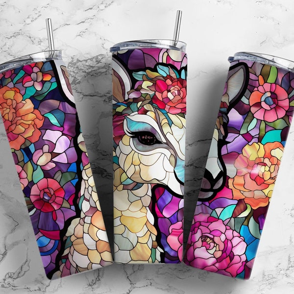 Alpaca Stained Glass - Etsy