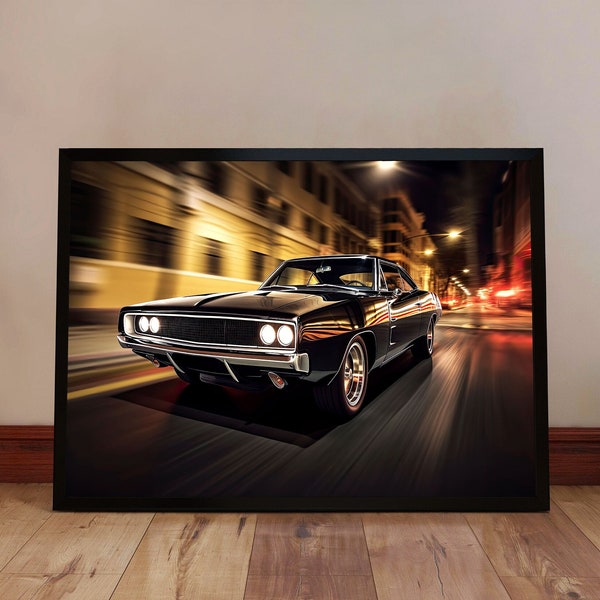 Dodge Charger Poster - Etsy
