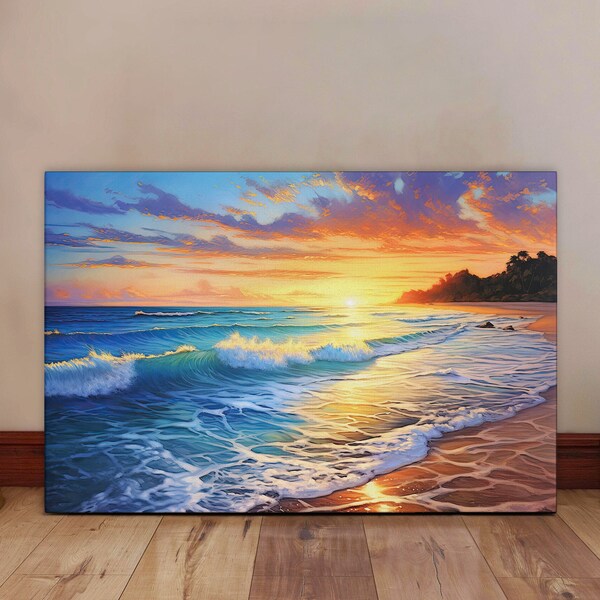 Beach Watercolor - Etsy