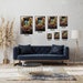Window of Color Flower Poster Flower Art Print Flower Paintings Wall ...