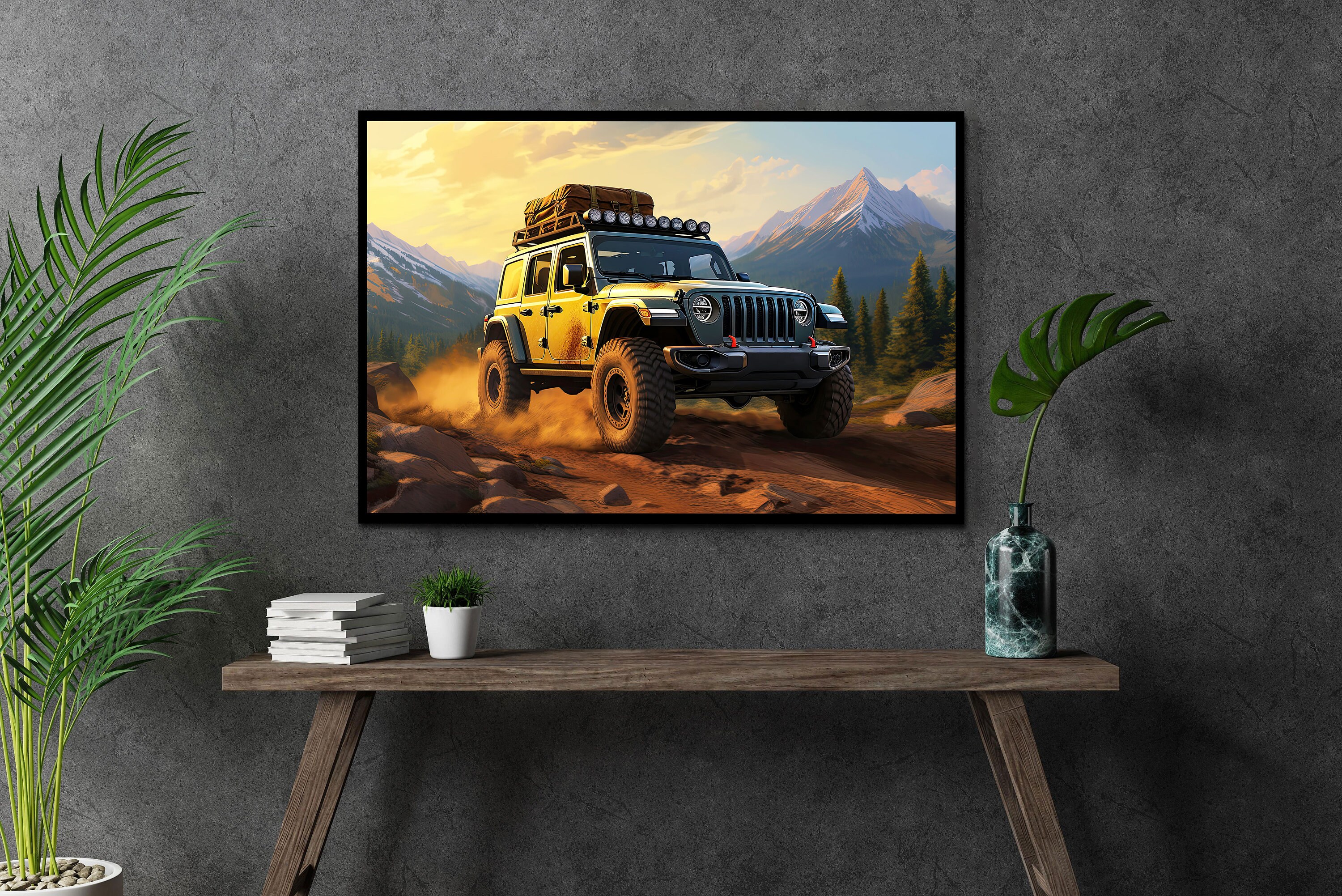 2022 Jeep Wrangler Rubicon 4x4 Jeep Wrangler Poster Jeep Wrangler Print ...