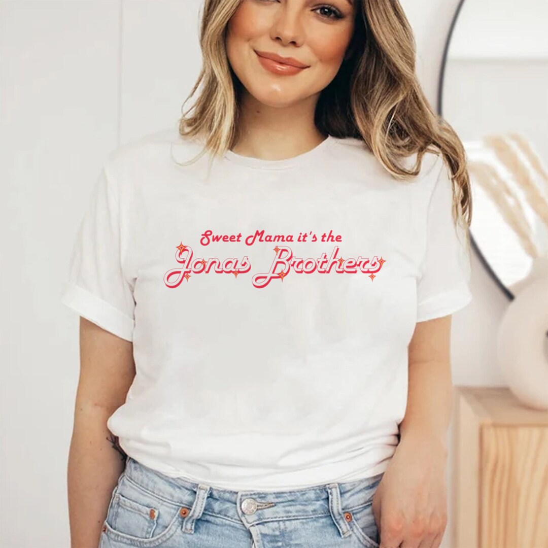 SWEET MAMA It's the Jonas Brothers Shirt I Love Hot Dads - Etsy