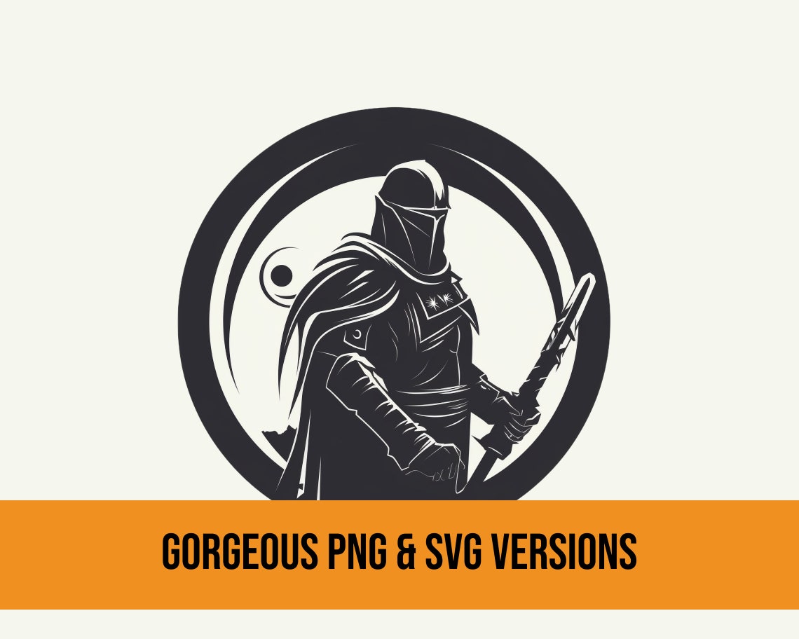 Cool Knight Logo | Gaming Logo Design | PNG & SVG | Instant Download ...
