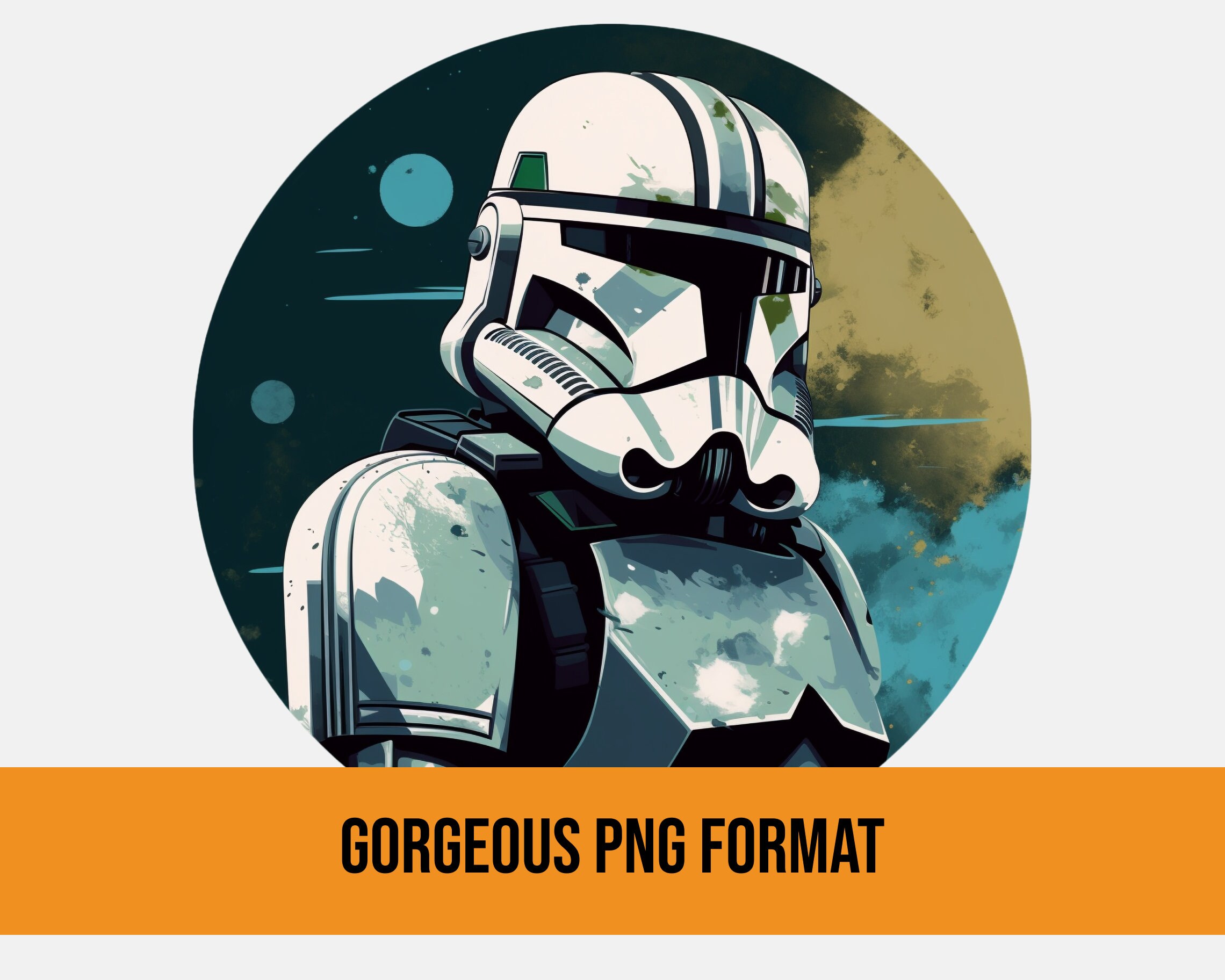 Cool Clone Trooper Logo / Gaming Logo Design / Formato PNG / Descarga ...