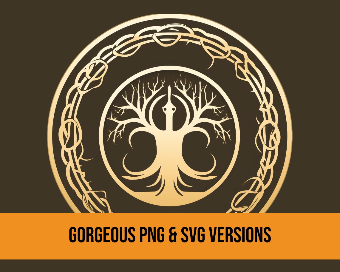 Cool Elden Ring Inspired Logo | Gaming Logo Design | PNG & SVG ...