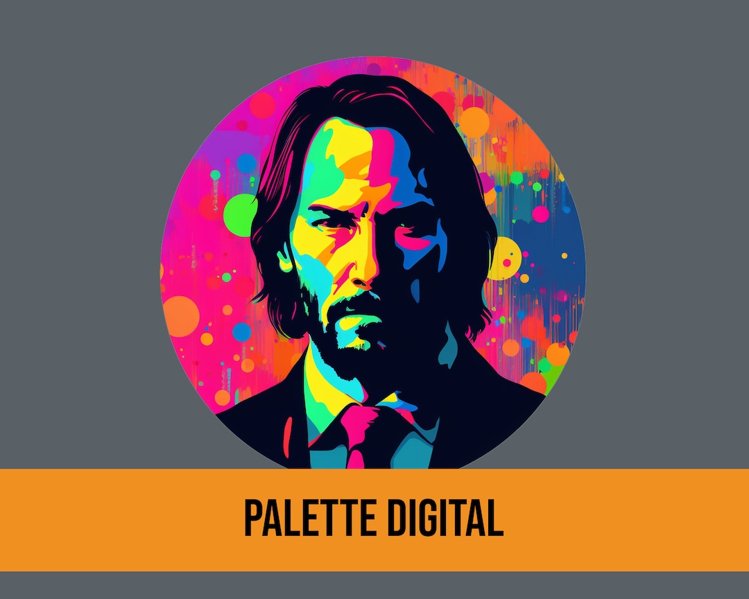 Cool John Wick Logo | Gaming Logo Design | PNG & SVG | Instant Download ...