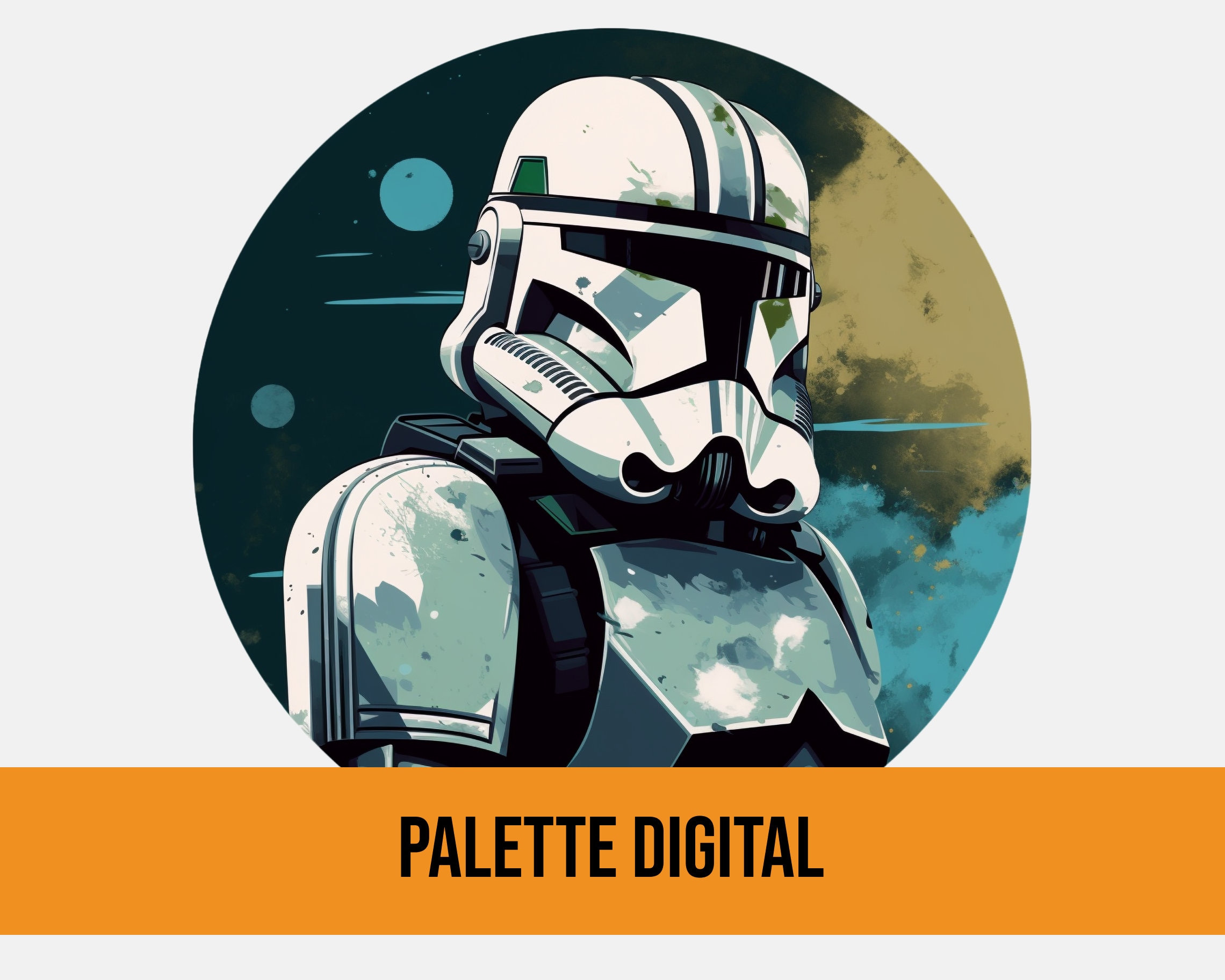 Cool Clone Trooper Logo / Gaming Logo Design / Formato PNG / Descarga ...
