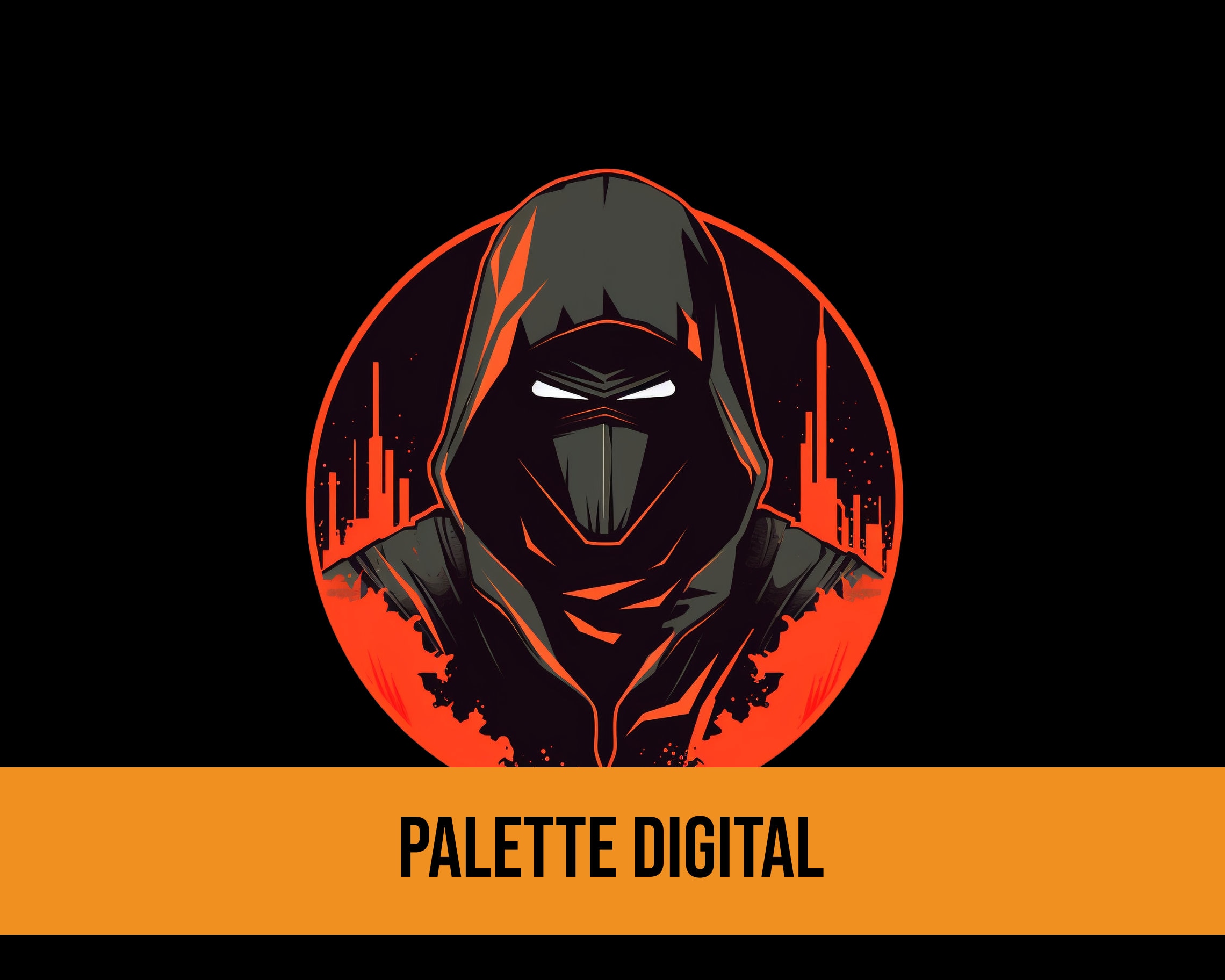 Cool Ninja Logo | Gaming Logo Design | PNG & SVG | Instant Download ...