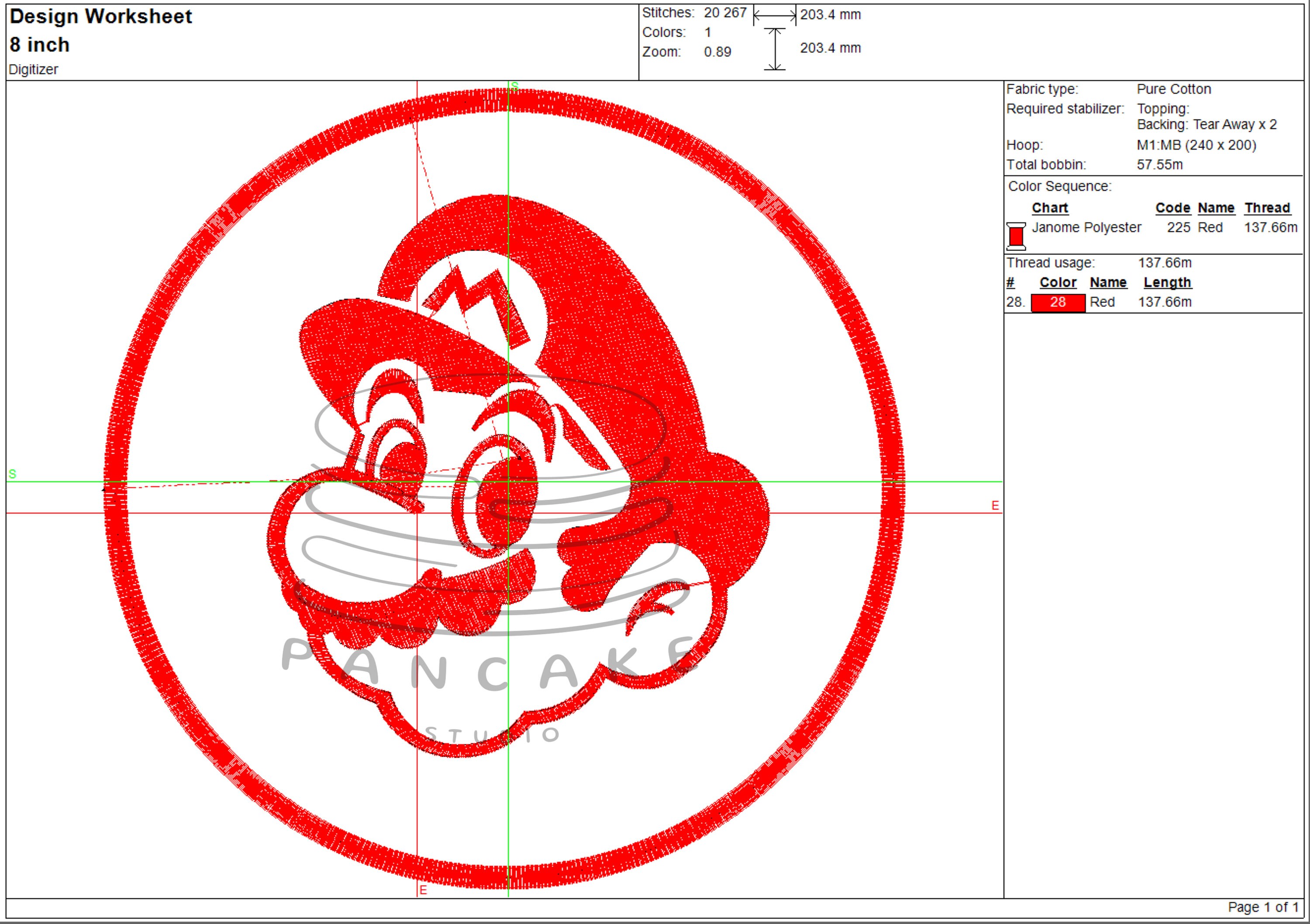 Mario Embroidery Design Super Bros Gameplay Nintendods - Etsy