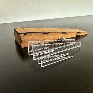 Laser Ramp Test + Rulers Files, Laser Focus Test, Laser Focal Gauge ...