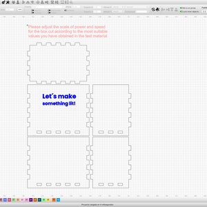 Laser Test Files + Box Organizer | Material Test V2 + Storage Box ...