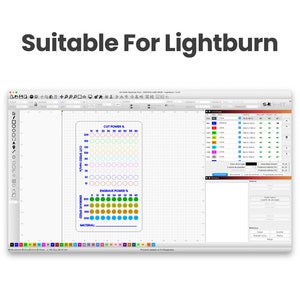 Laser Test Files Pack, Lightburn Material Test Files, Laser Engraving ...