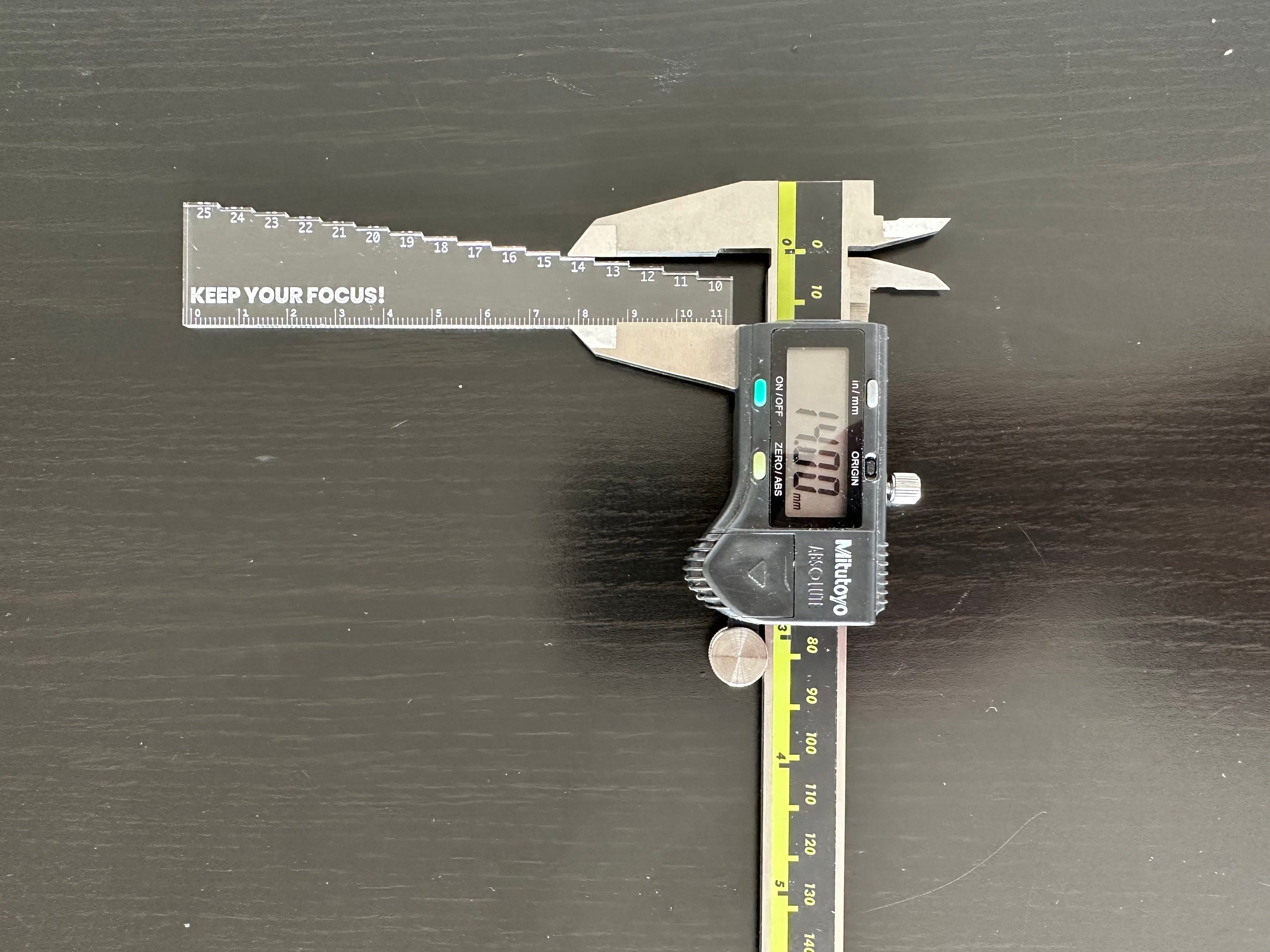 Laser Ramp Test Rulers Files Laser Focus Test Laser Focal - Etsy Canada
