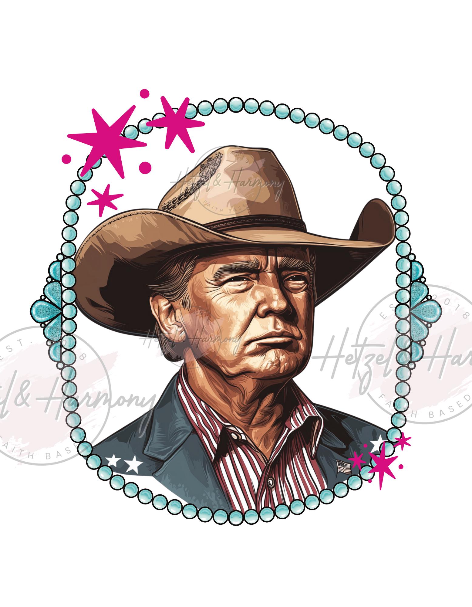 Western TRUMP PNG FILE - Etsy
