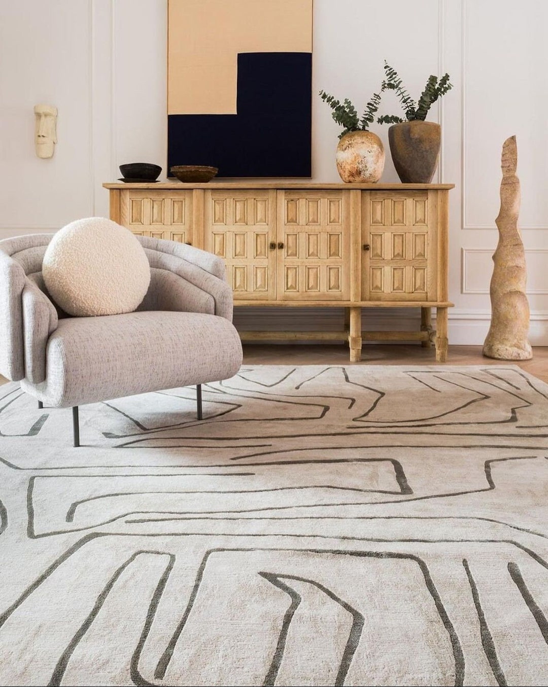 Discover the Luxurious Appeal of Hand-tufted Rugs for Livingroom ...