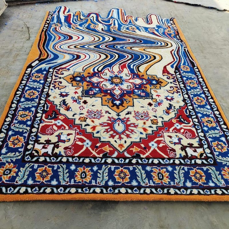 Tufted Rug Art - Etsy