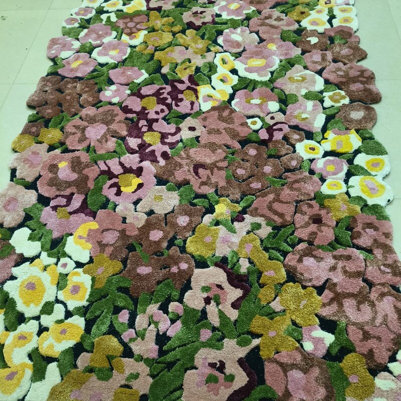 Tufted Rug Art - Etsy