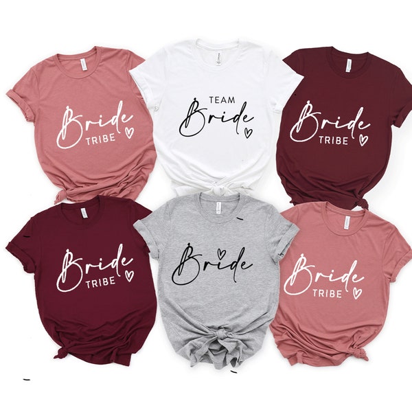 Bride Team Shirts - Etsy