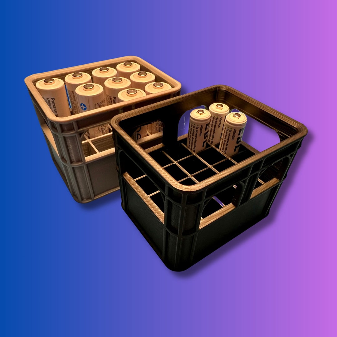 Stackable Battery Holder: Your Batteries, Organized and Ready to Hand ...