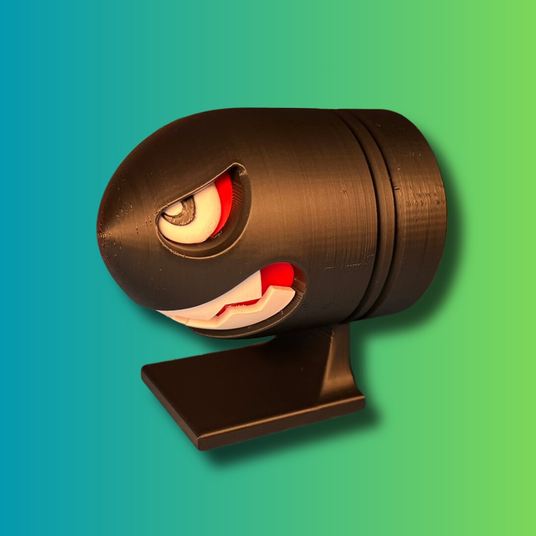 Banzai Bill Box / Container From Super Mario. the Secret Hideout of the ...