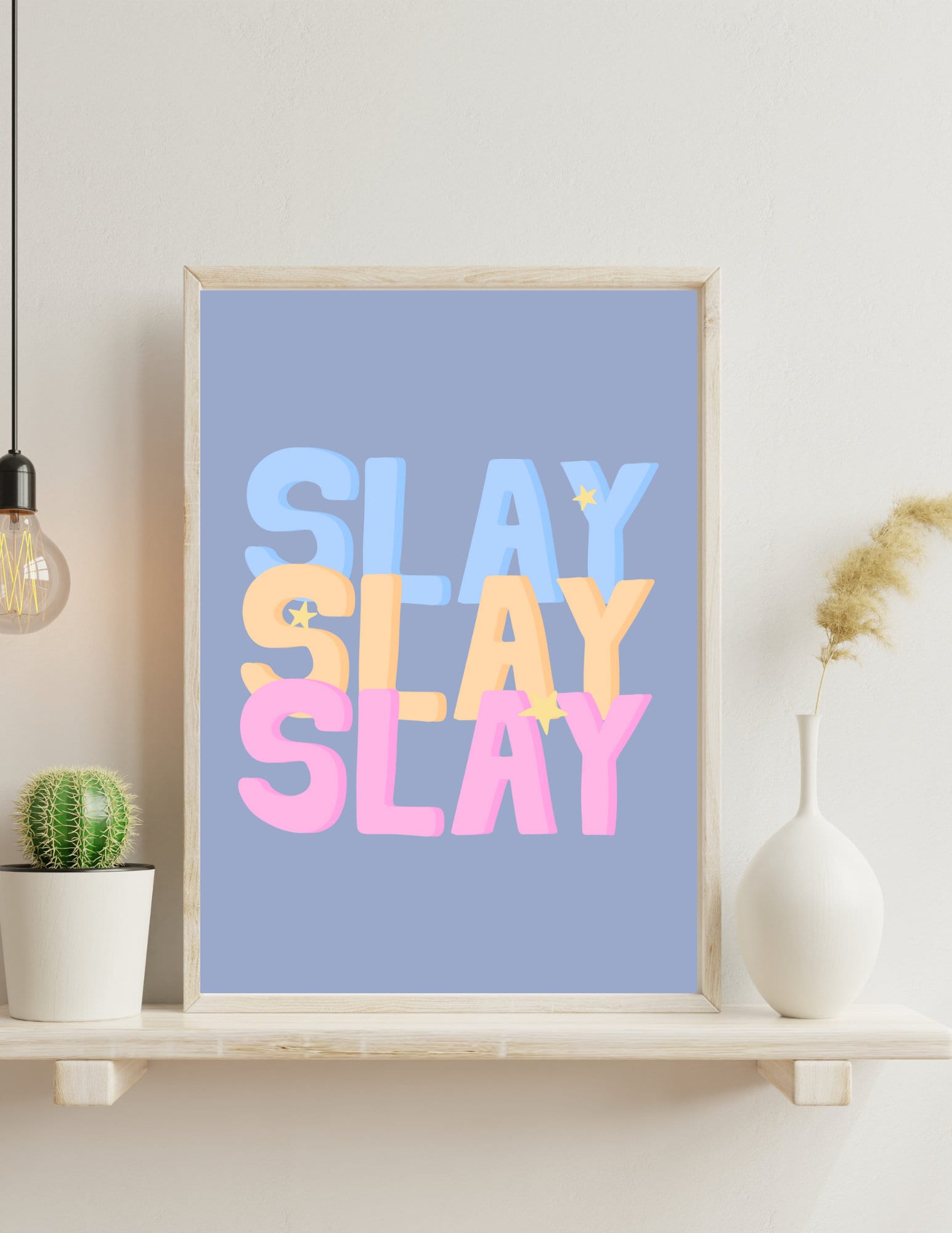 Preppy Wall Art, Girl Wall Decor, Teen Wall Art, Dorm Decor Girls, Girl ...