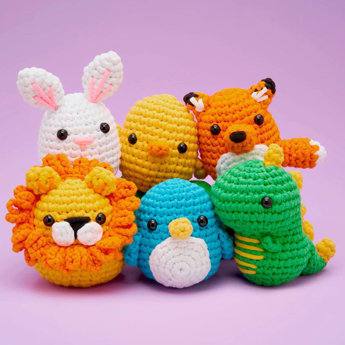 Animals Crochet Kit by Woobles - Etsy