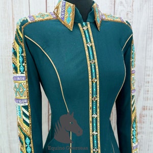 Western Showmanship Horsemanship Pleasure Show Shirt With All Glasses ...