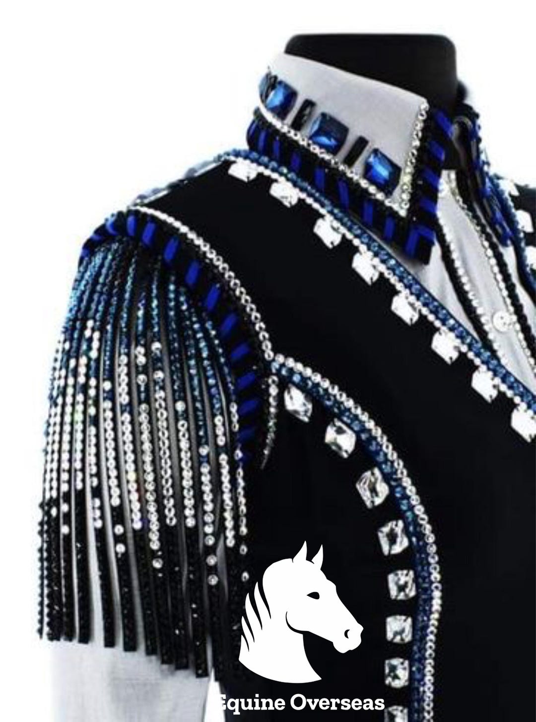 Customizable Western Show Shirt: Rhinestone Bolero Set - Etsy