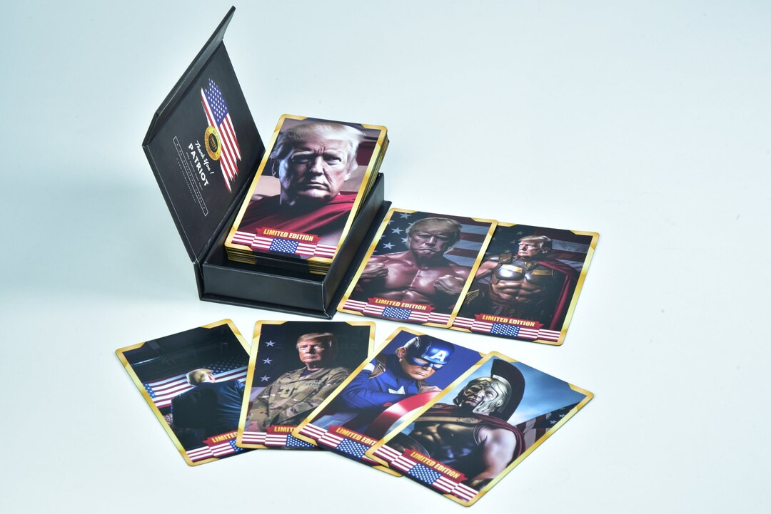 Trump Collector Cards Set Exclusiv & Limited 30 High - Etsy