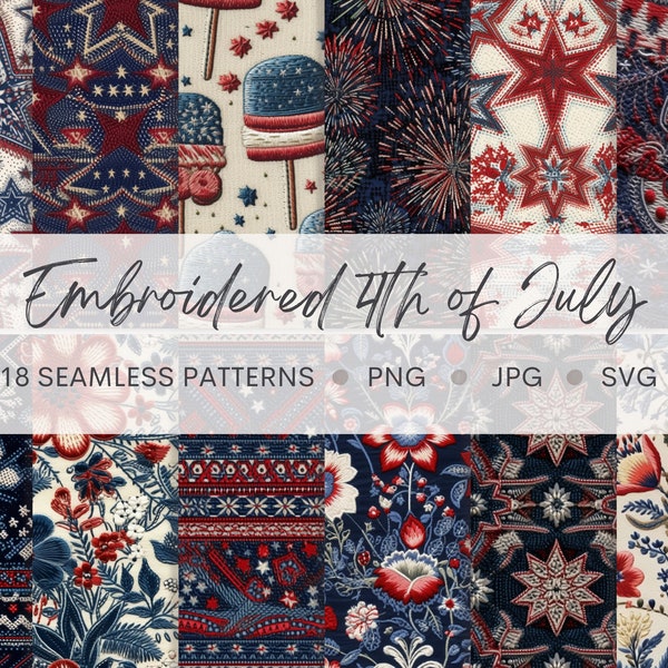 4th of July Patterns - Etsy