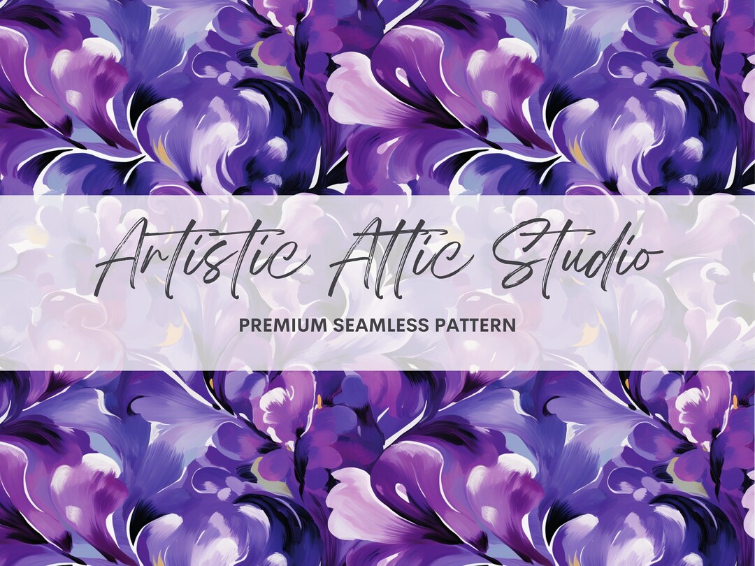 Purple Abstract Fabric Seamless Pattern Abstract Violet Digital Paper ...