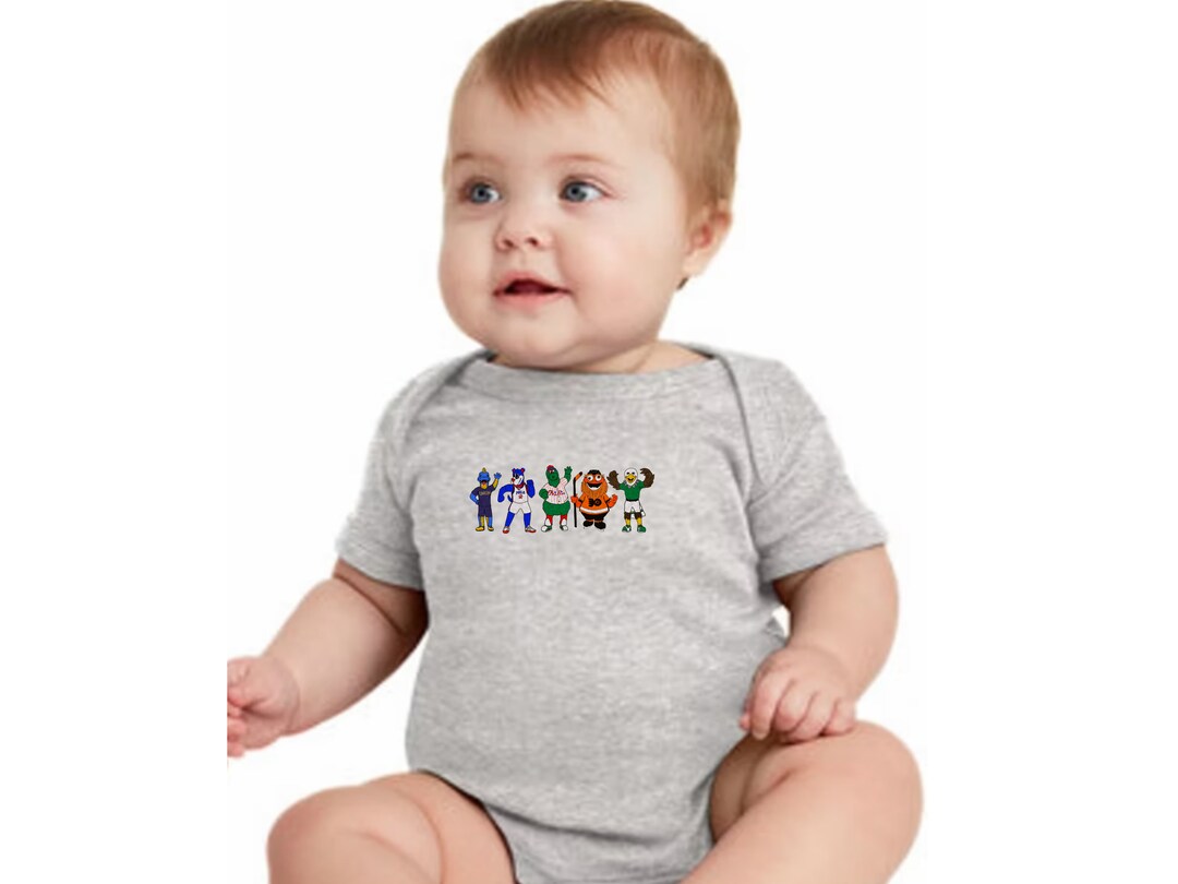 Philly Mascots Infant Onesie Philadelphia - Etsy