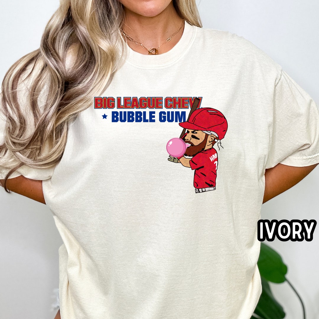 Bryce Harper Phillies Big League Chew Bubble Gum Comfort Colors Trendy ...