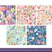 16 Colorful Spring Flowers Seamless Patterns - Weddings, Spring, Summer ...