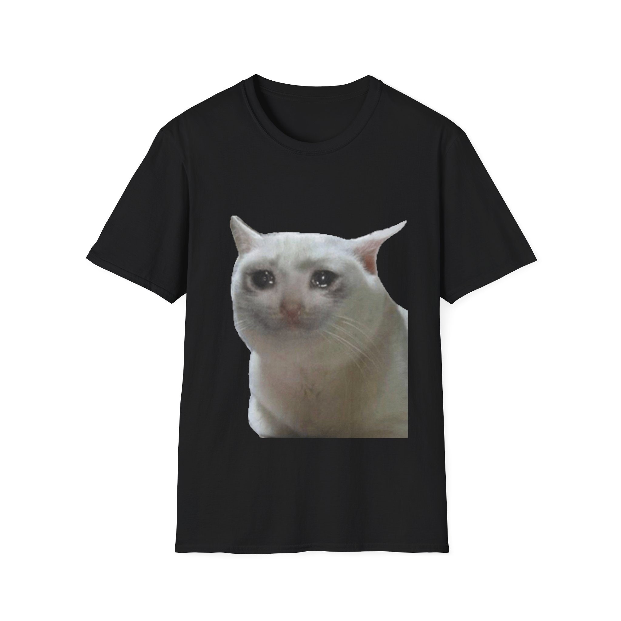 Crying Cat Meme Shirt - Etsy
