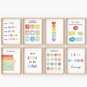 Positive Affirmations for Kids Playroom Decor I Am Affirmations Nursery ...