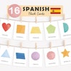 Spanish Shapes Flashcards for Kids Educational Flash Cards Spanish ...