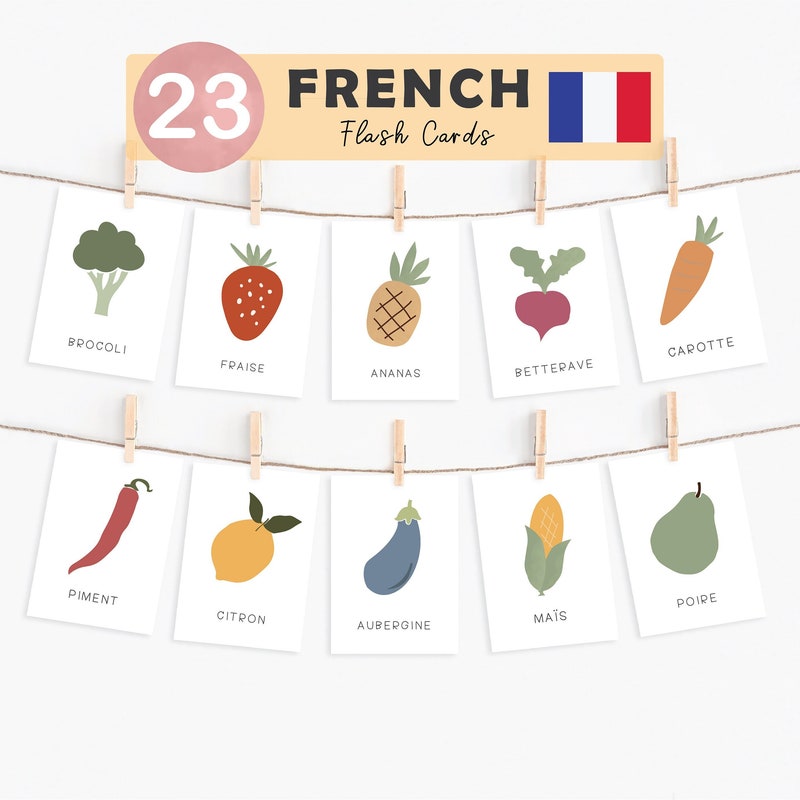 French Vegetables - Etsy