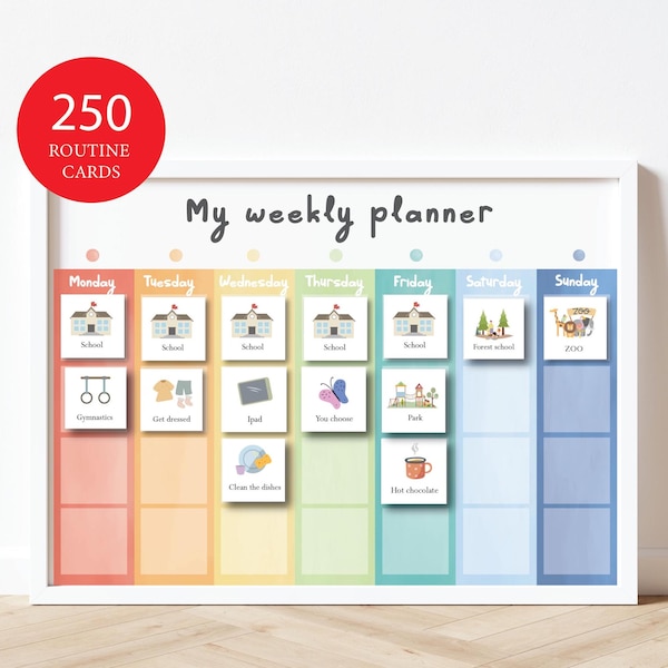 Visual Calendar - Etsy UK