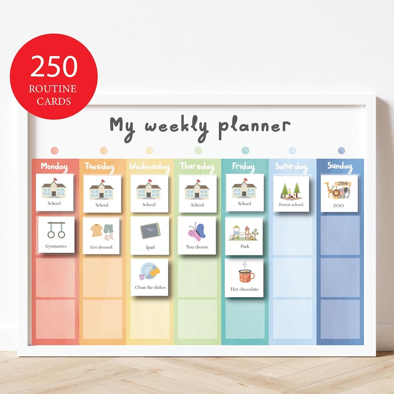 Visual Calendar - Etsy UK