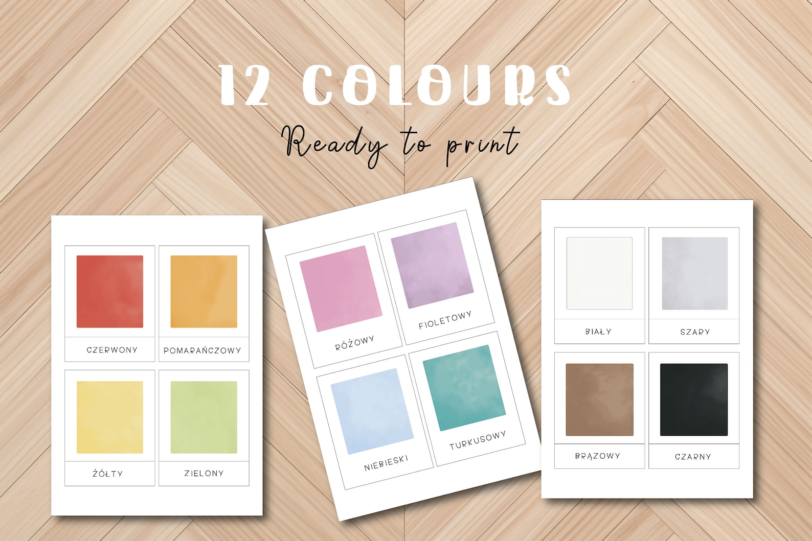 Polish Montessori Flash Cards, Polish Educational Poster Polish ...