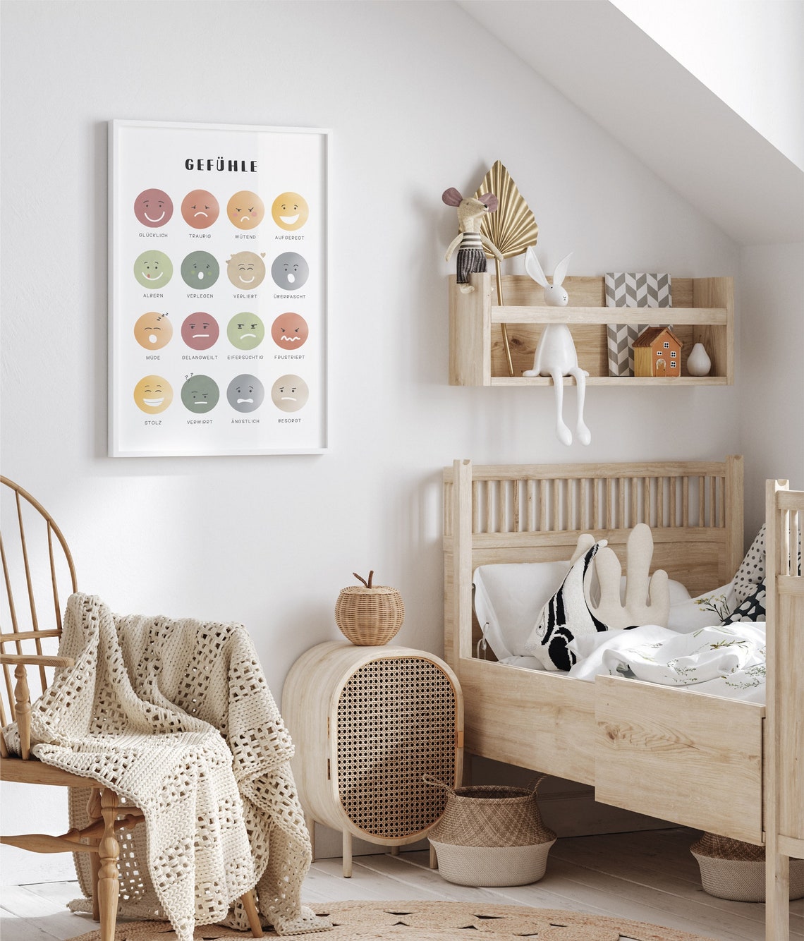 Feelings Chart Emotions Poster Gefühle Emotionen Poster Classroom ...