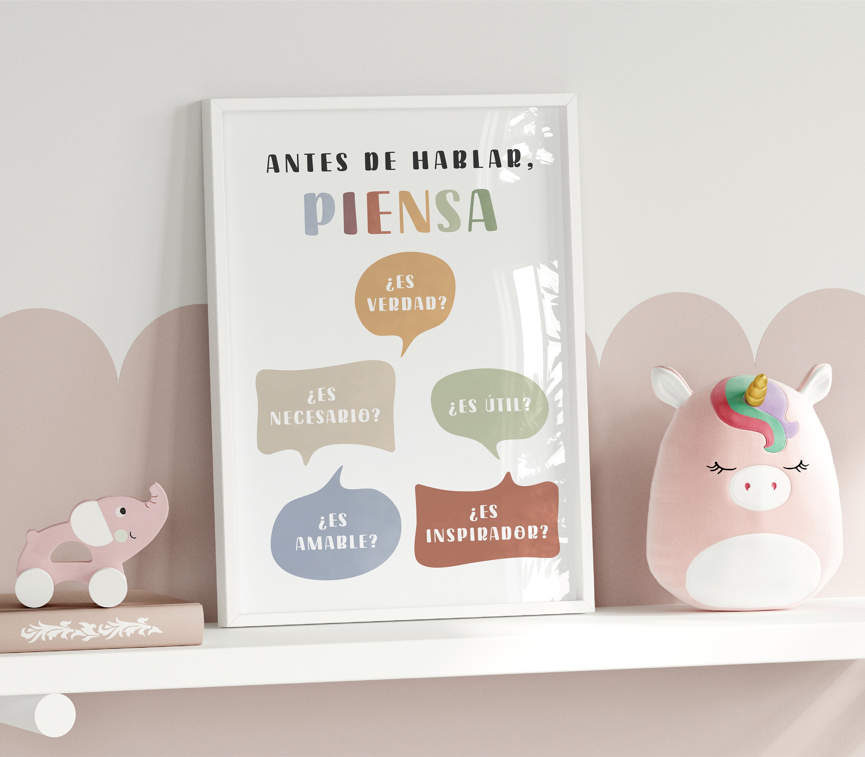 Spanish Positive Affirmations for Kids Spanish Posters Spanish Class ...